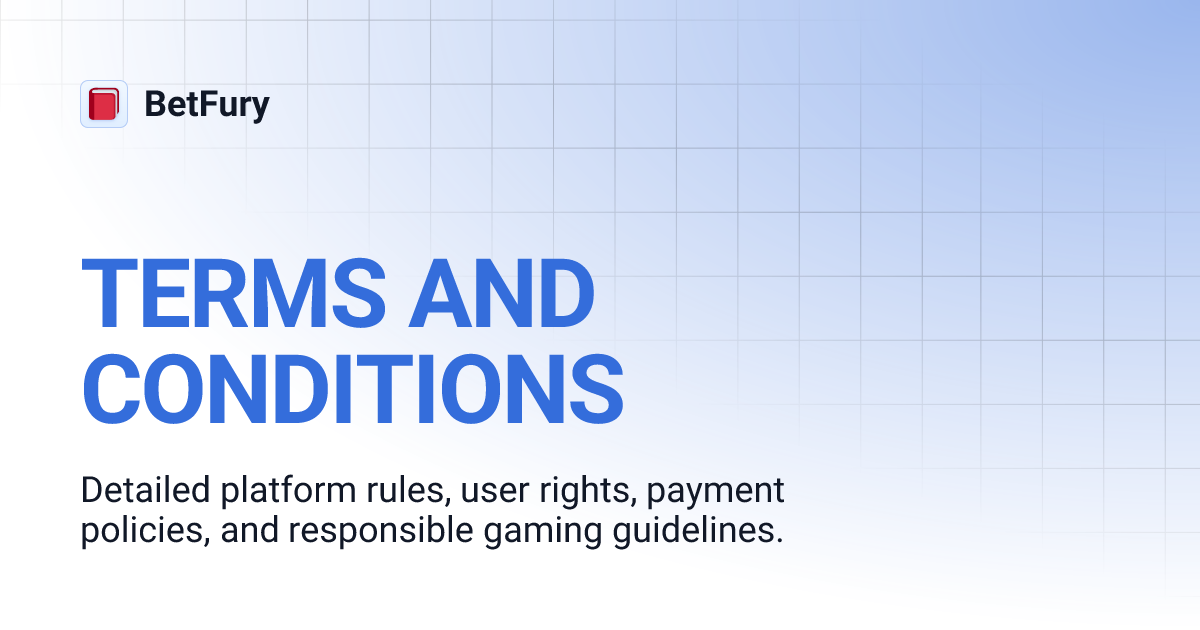 TERMS AND CONDITIONS | BetFury